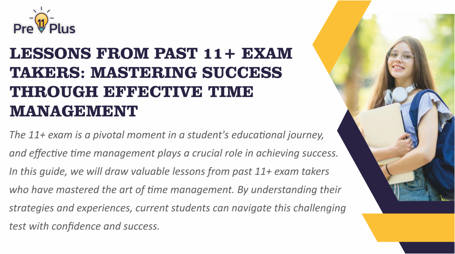 Time Management - 11 plus preparation Mastering Success